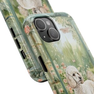 Poodle Phone Case, Poodle Dog Mom Phone Cover, iPhone 15 Dog Cover ...