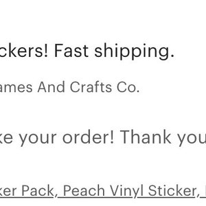 3-piece Mini Sticker Pack, Peach Vinyl Sticker, Pear Vinyl Sticker ...