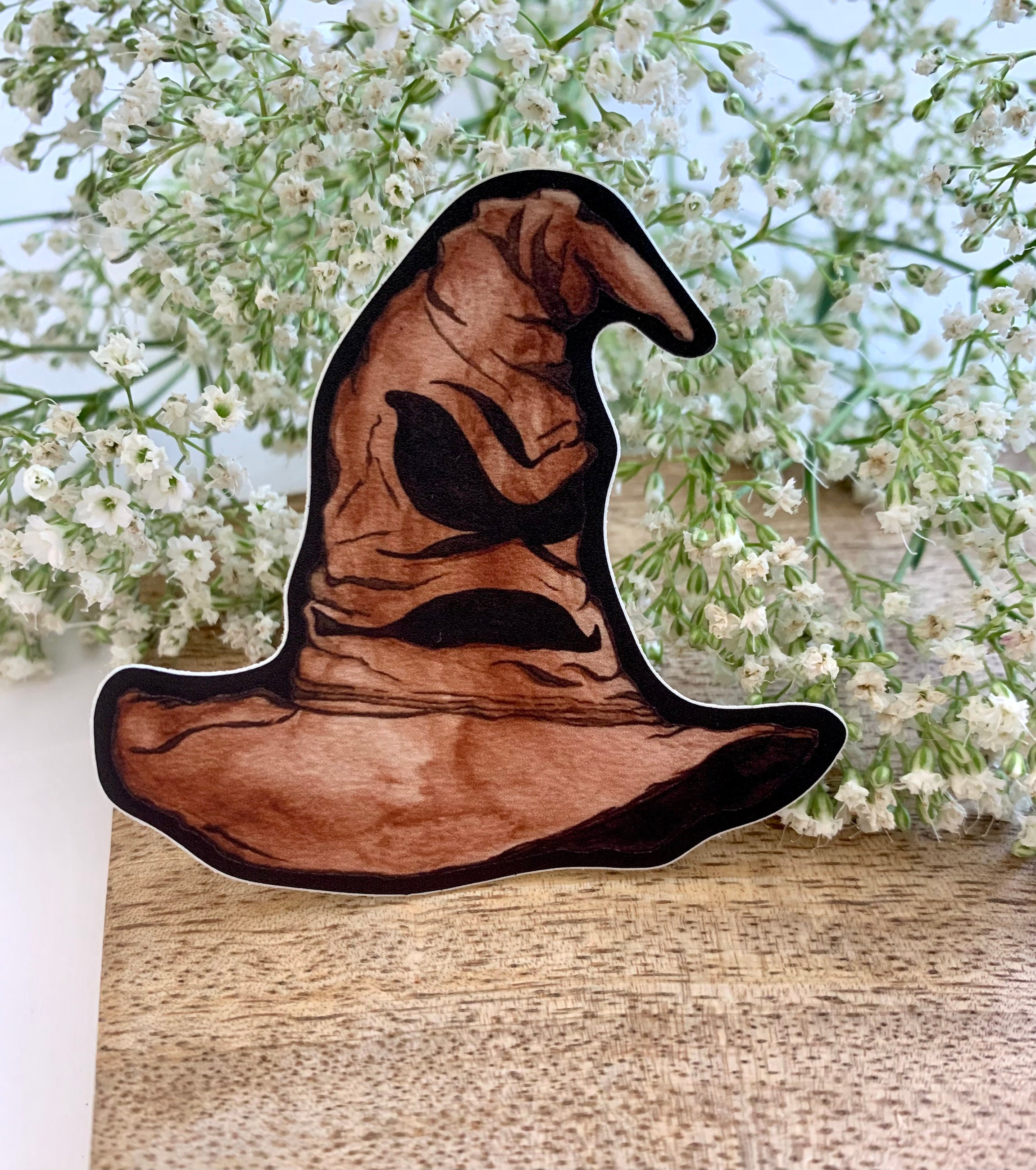 Wizard Hat Sticker, Old Wizard Hat Sticker, Wizard Sticker, HP Sticker ...