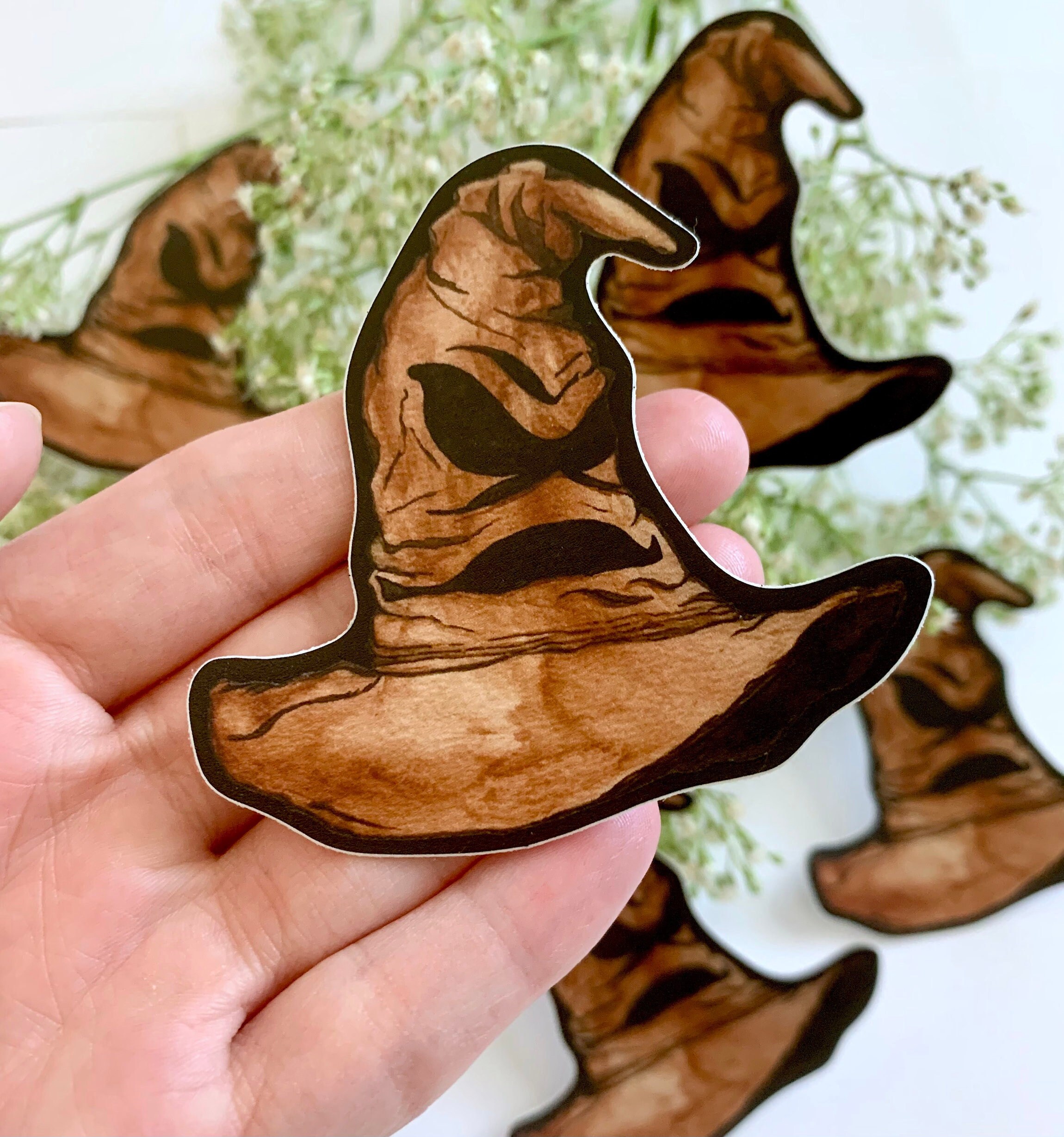 Wizard Hat Sticker, Old Wizard Hat Sticker, Wizard Sticker, HP Sticker ...