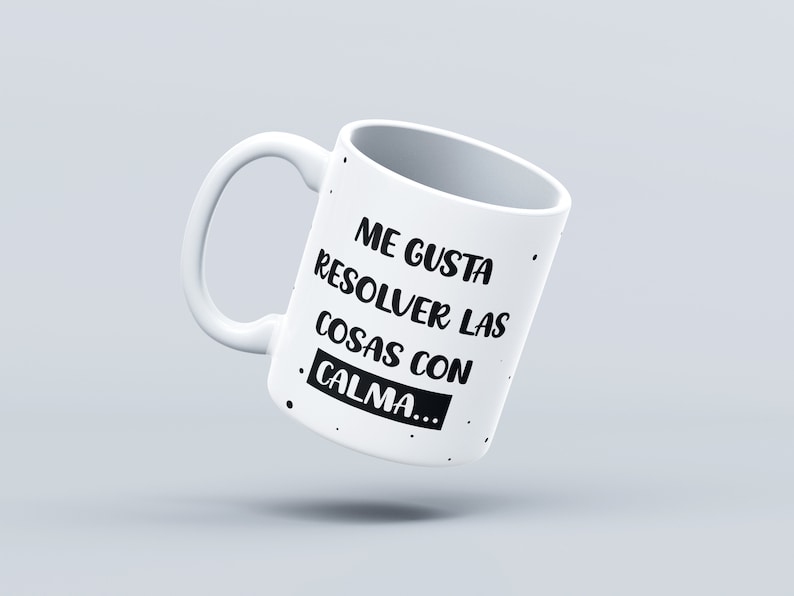 Deformito Flork Me Gusta Resolver Las Cosas Con Calma PNG Sublimar Taza ...