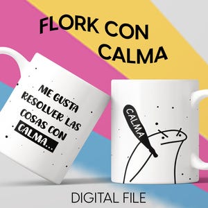 Deformito Flork Me Gusta Resolver Las Cosas Con Calma PNG Sublimar Taza ...