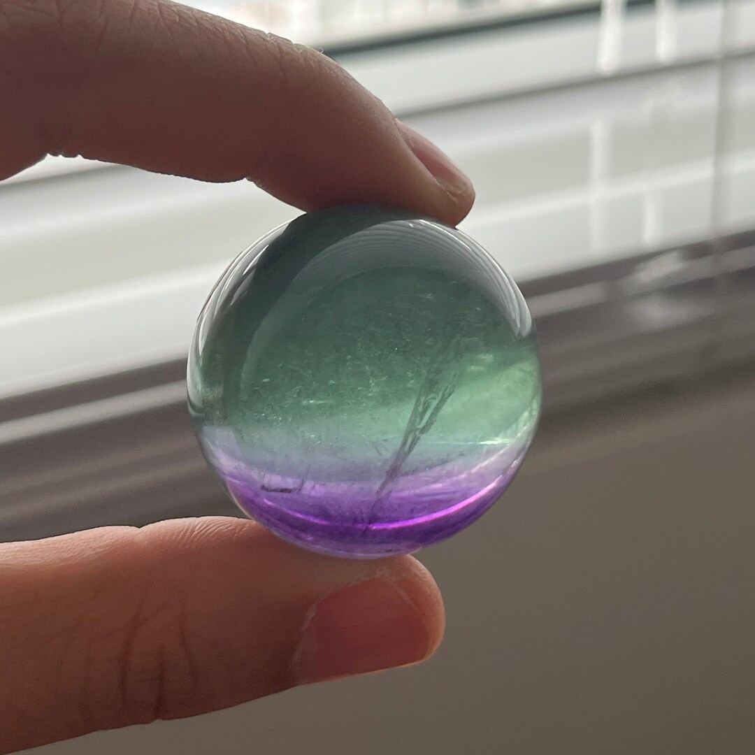 High Quality Rainbow Fluorite Spheres, Fluorite Crystal Ball, Fluorite ...