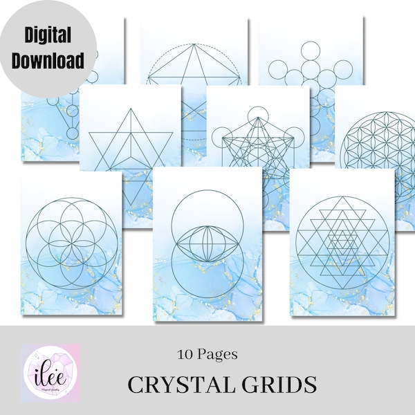 Sacred Geometry Grid - Etsy