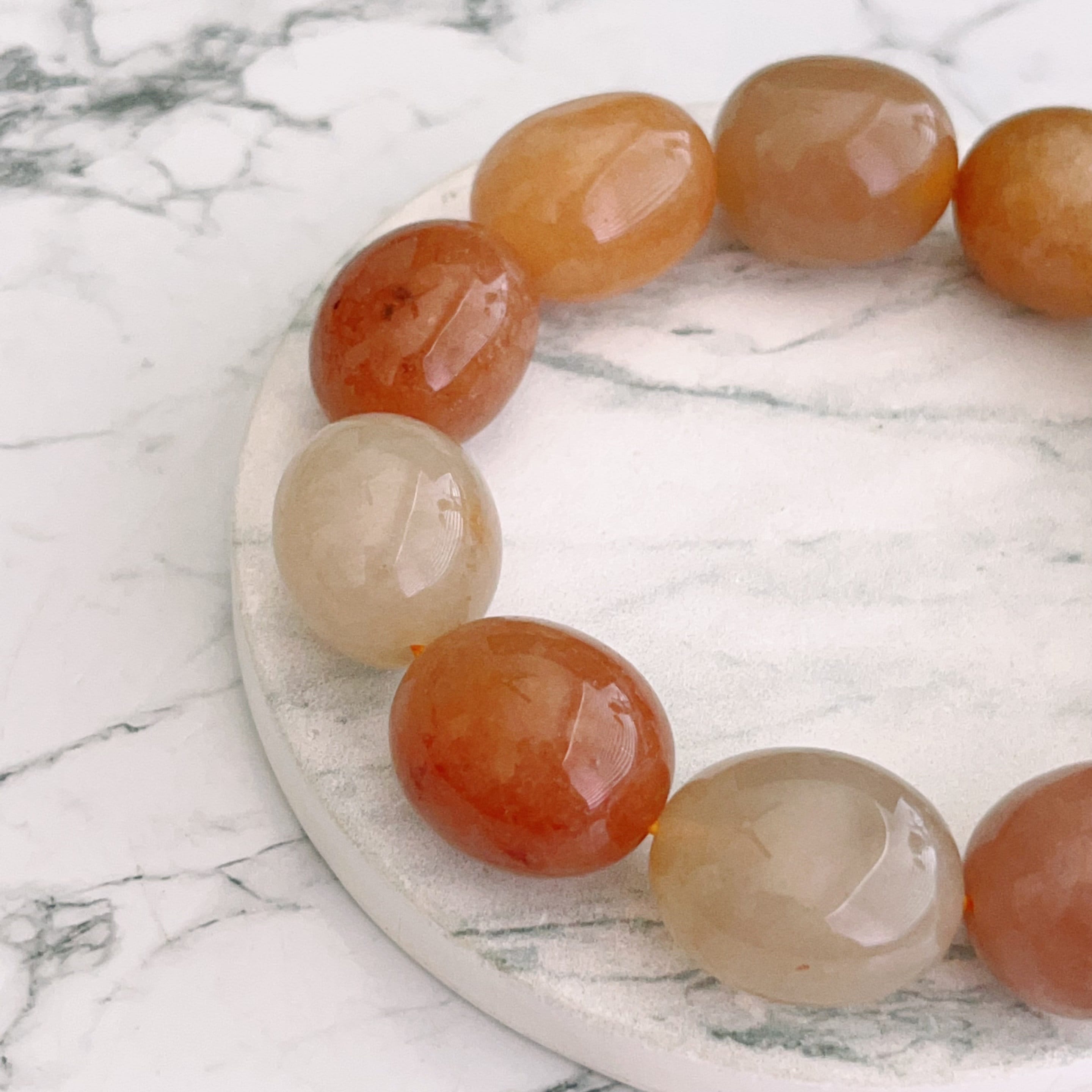 16mm Golden Thread Jade Beads Bracelet 16cm Bracelet Jinsi - Etsy