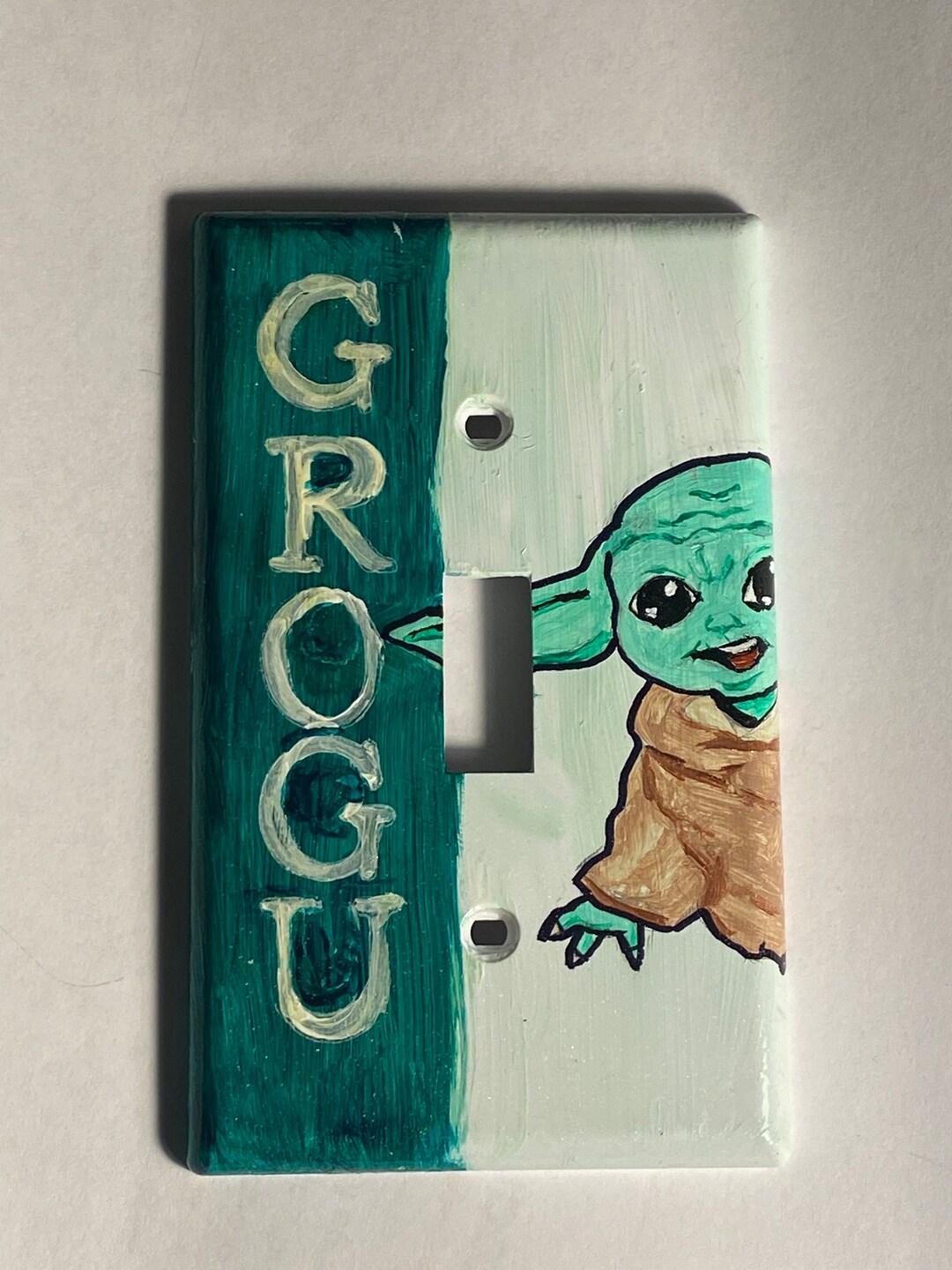 Grogu Light Switch Panel - Etsy
