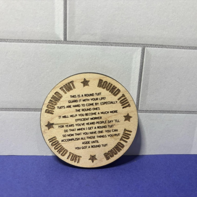 Round Tuit - Etsy Australia