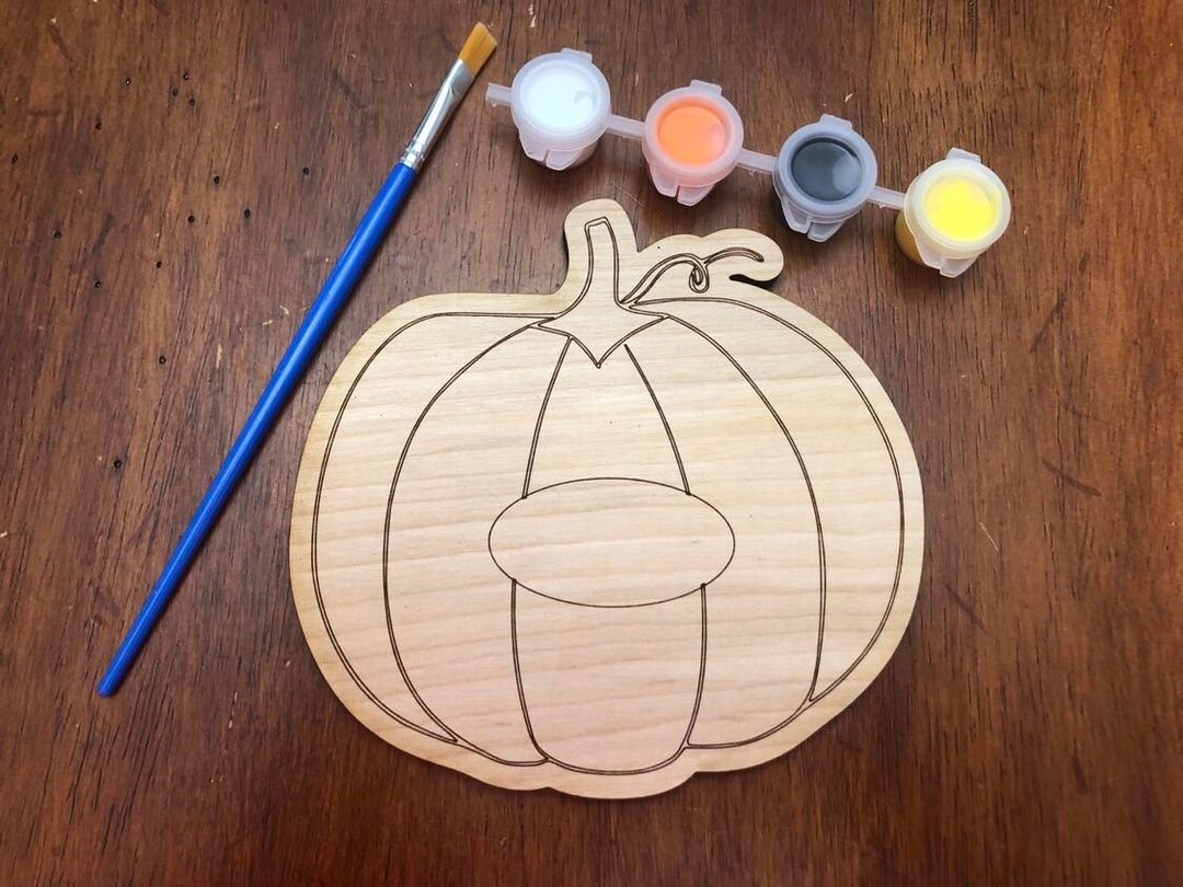 Pumpkin Paint Kit SVG - Etsy