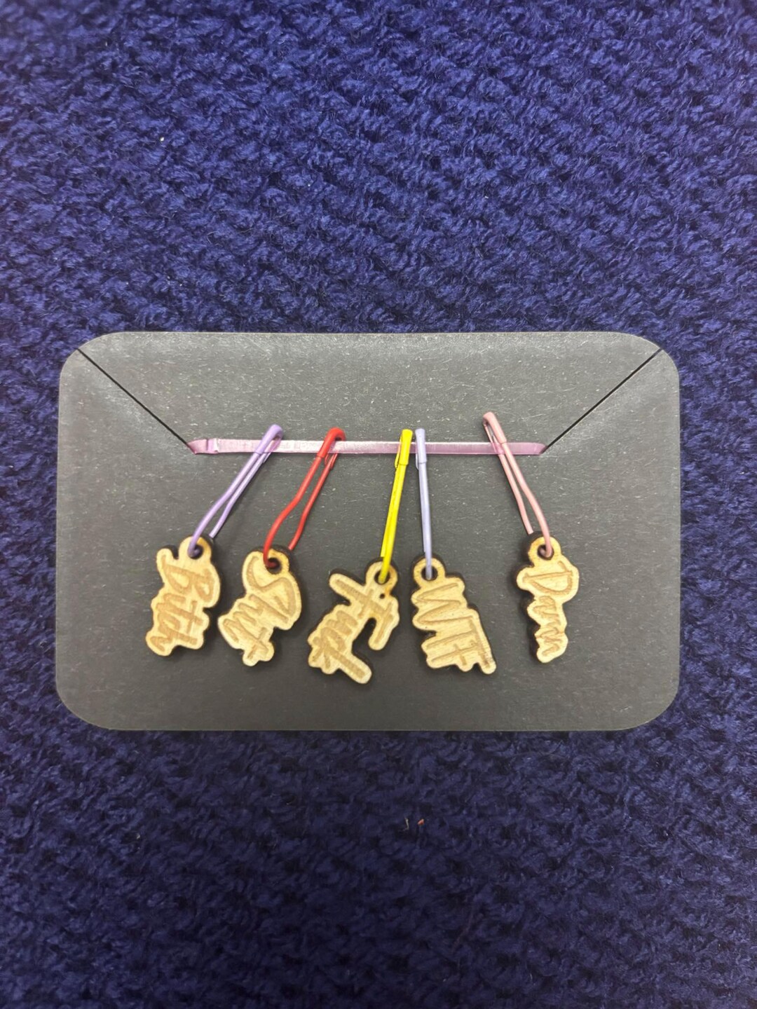 Cuss Word Themed Stitch Markers, Other Themes Available - Etsy