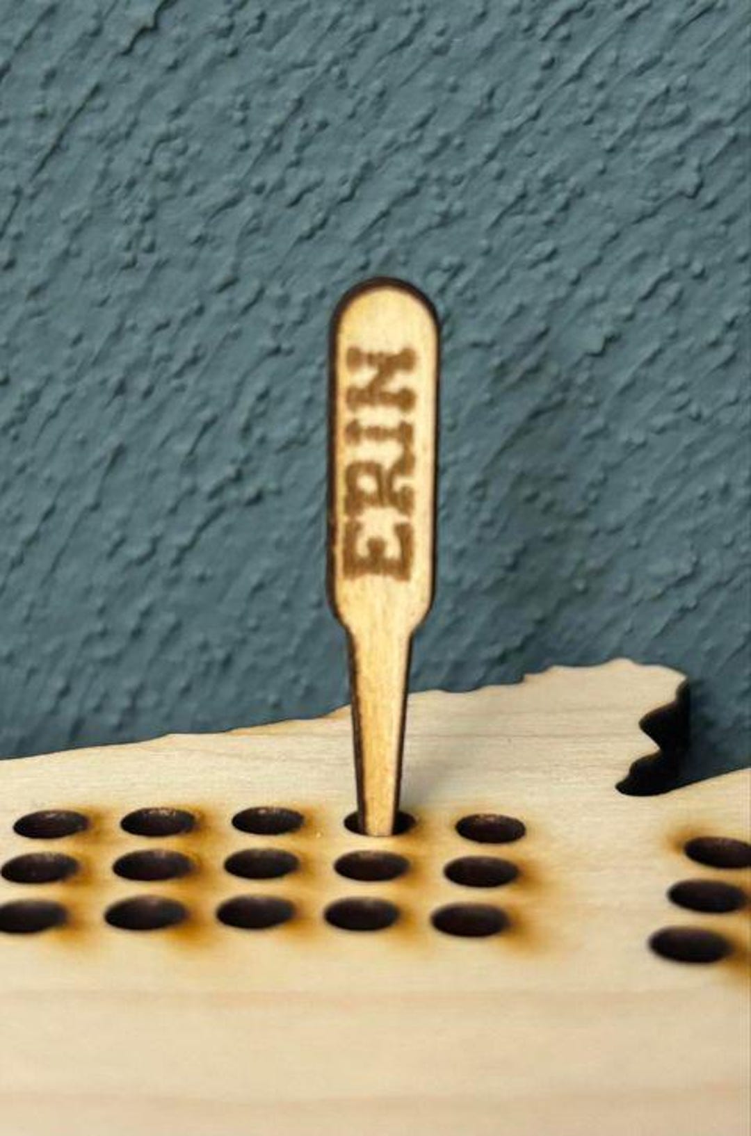 Set of 3 Customized WOODEN Cribbage Pegs (fit in 1/8th Inch Holes) - Etsy