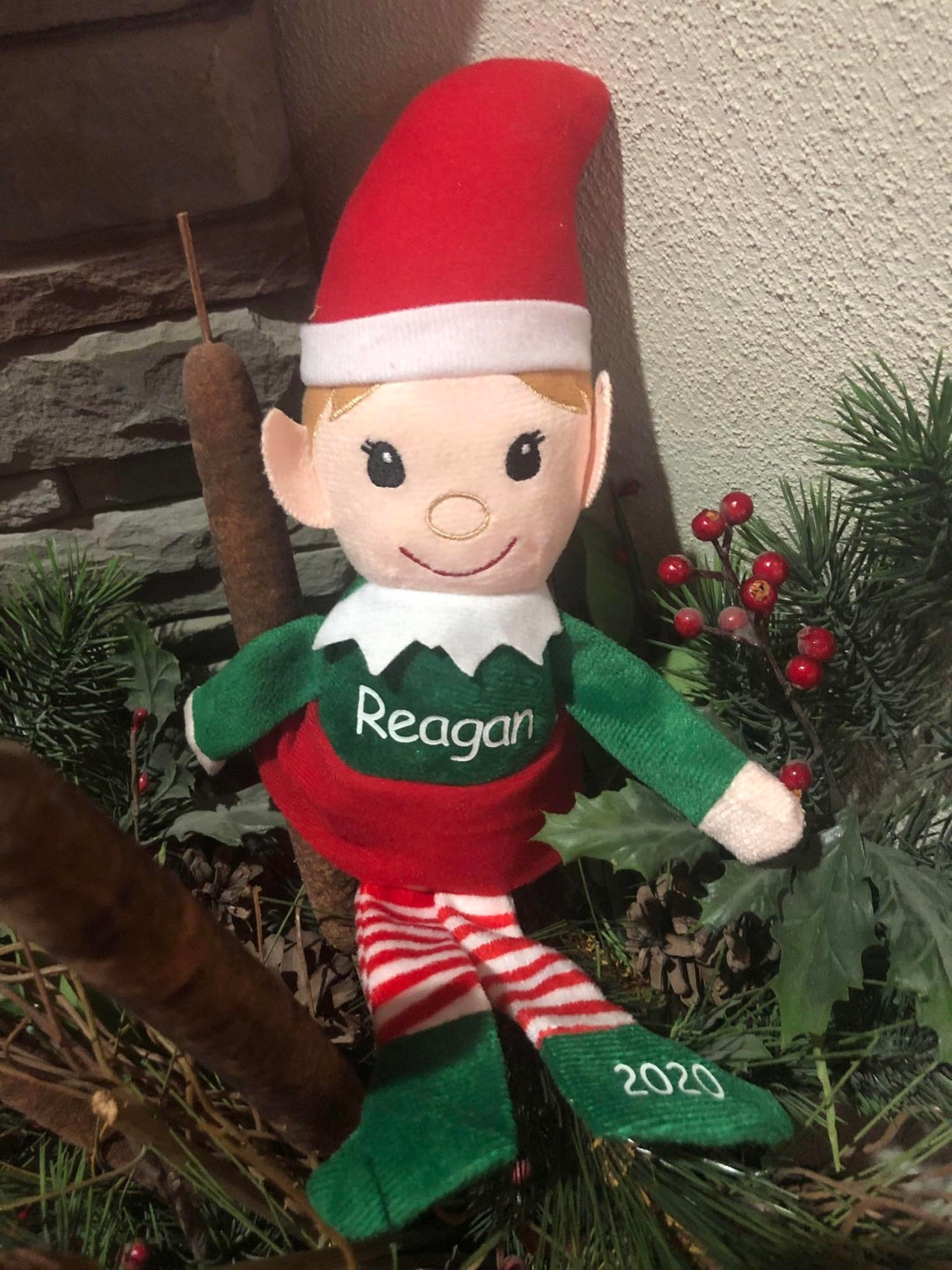 Personalized Stuffed Elf - Etsy
