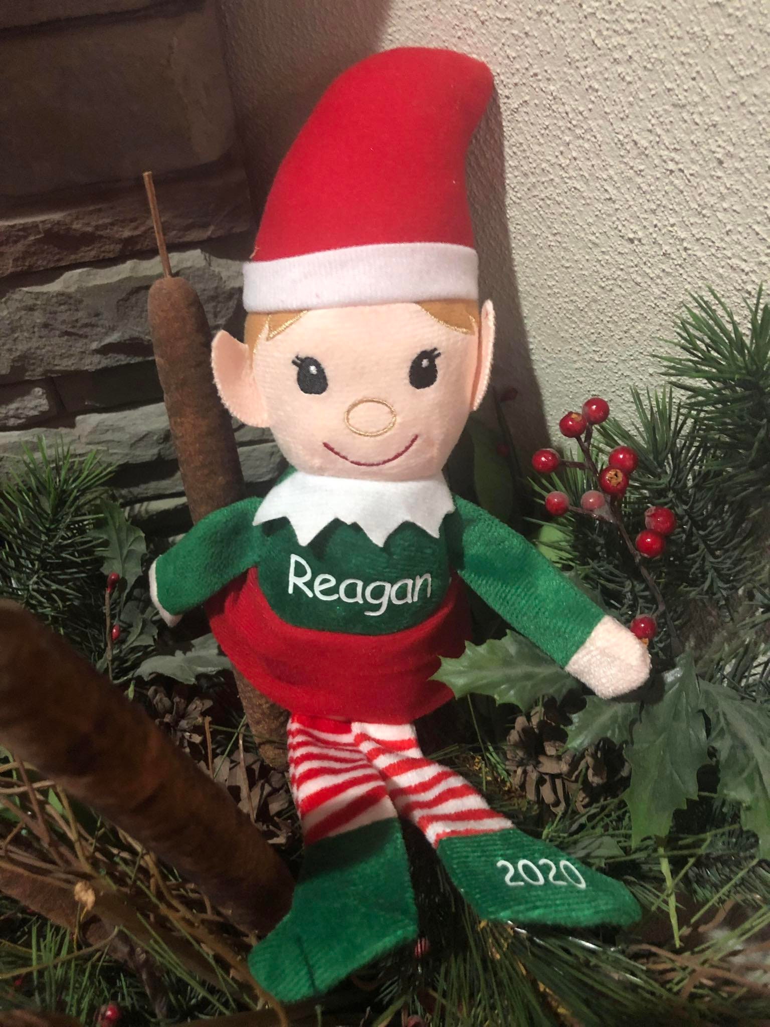 Personalized Stuffed Elf - Etsy