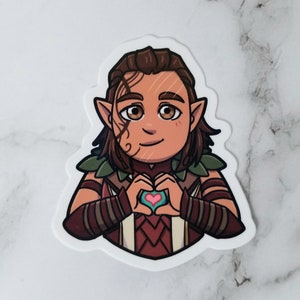 Tadpole Crew Heart Hands Stickers - Etsy