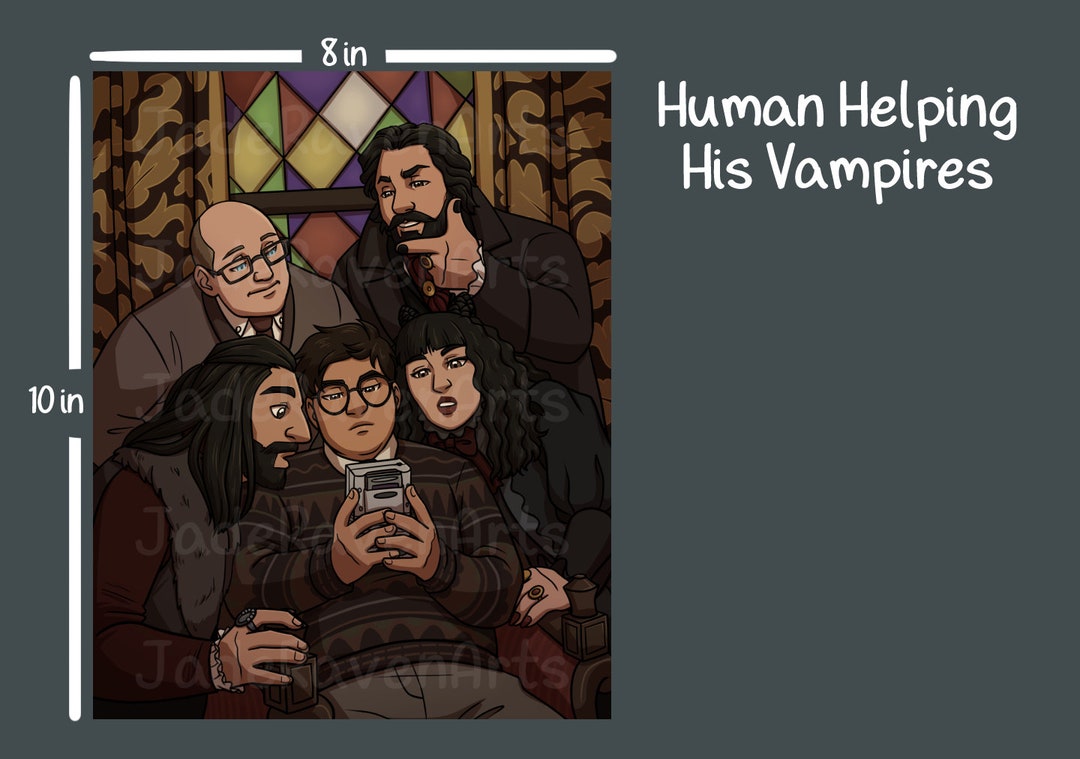 8x10in Prints Human Helping His Vampires - Etsy