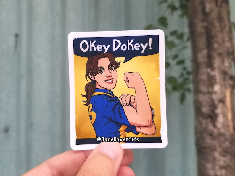 Okey Dokey Sticker - Etsy