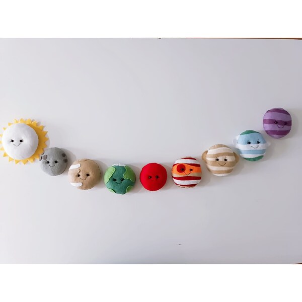 Felt Solar System - Etsy