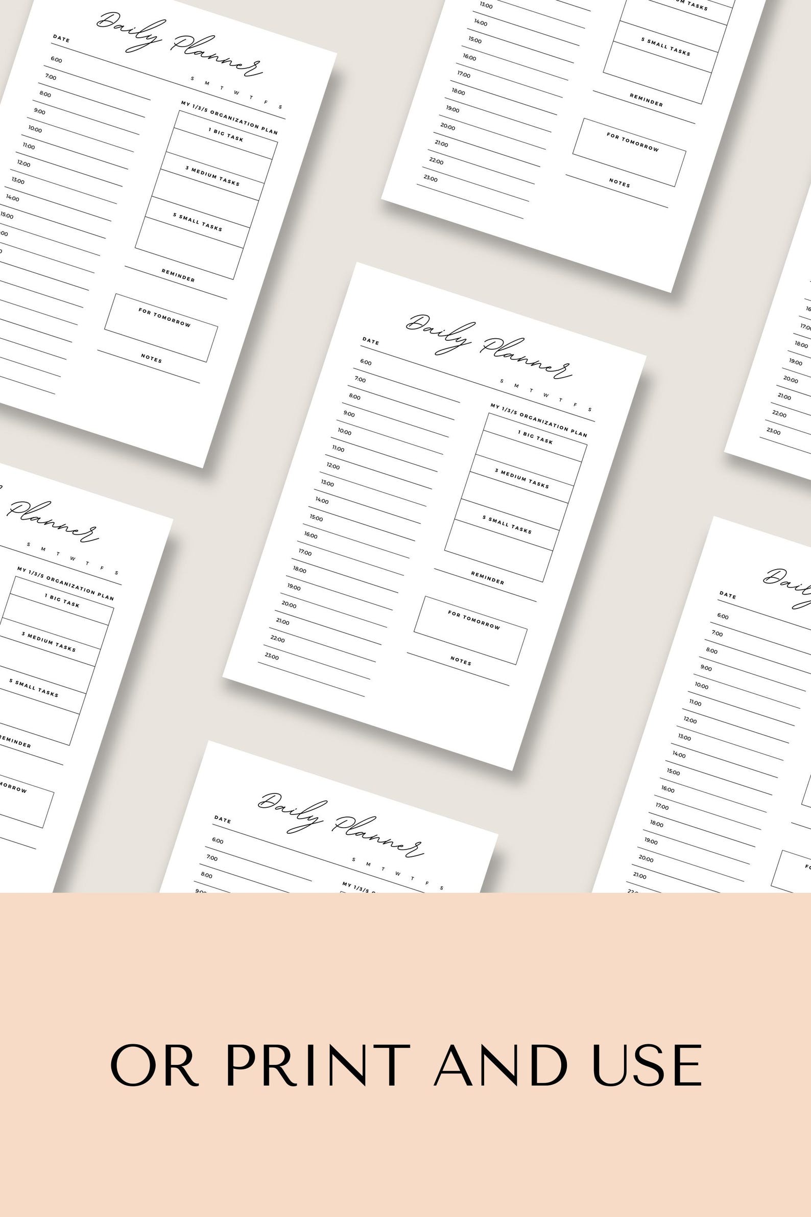 Daily Digital Planner - Become Productive With This Goal Setting ...