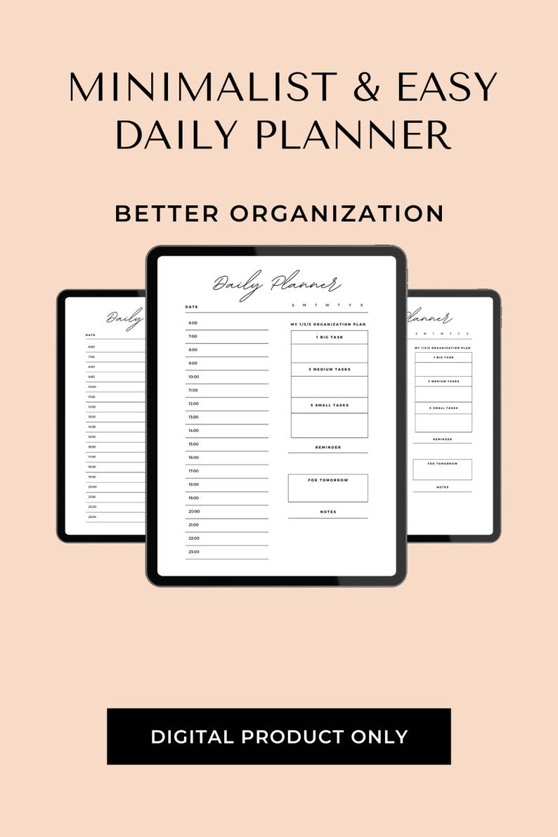 Daily Digital Planner - Become Productive With This Goal Setting ...