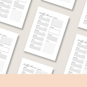 Weekly Digital Planner Goal Setting, Progress Tracker, Work From Home ...