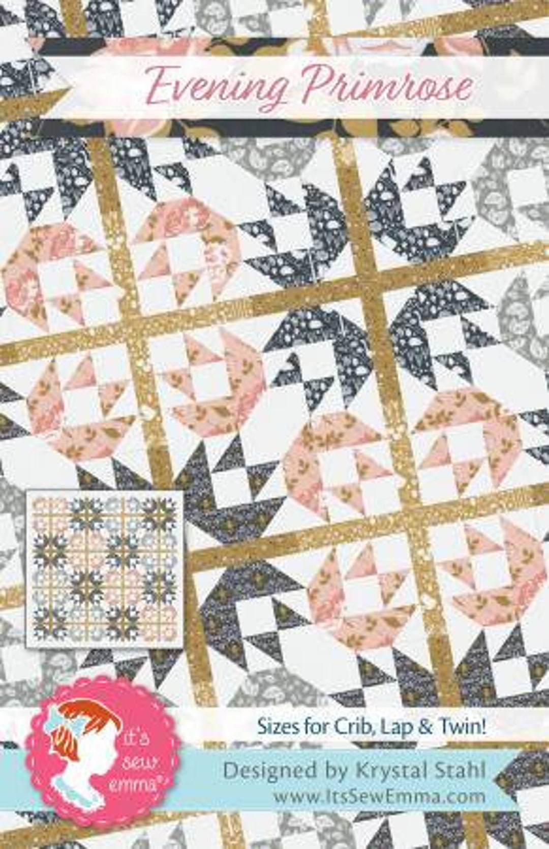 Evening Primrose Quilt Pattern - Etsy