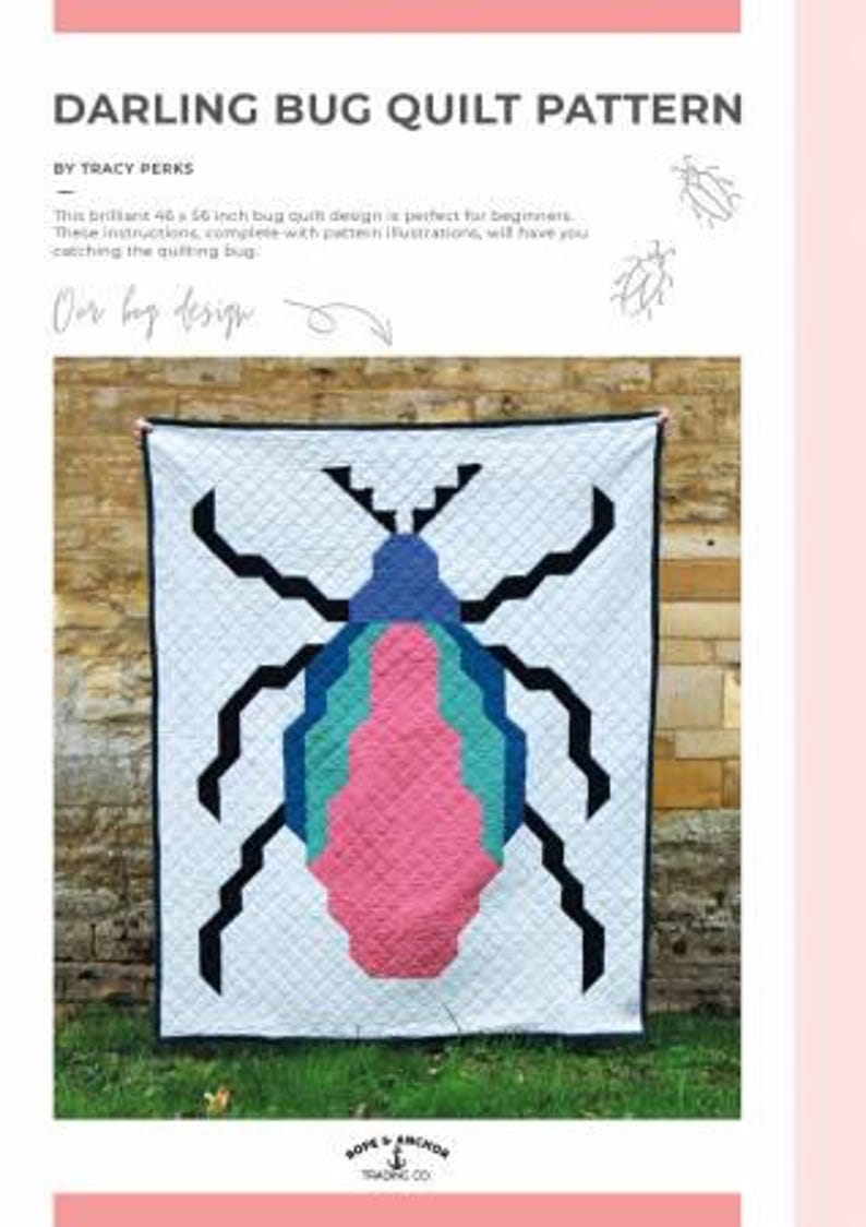 Darling Bug Quilt Pattern - Etsy