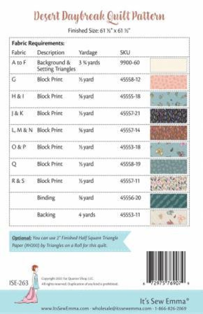 Desert Daybreak Quilt Pattern - Etsy