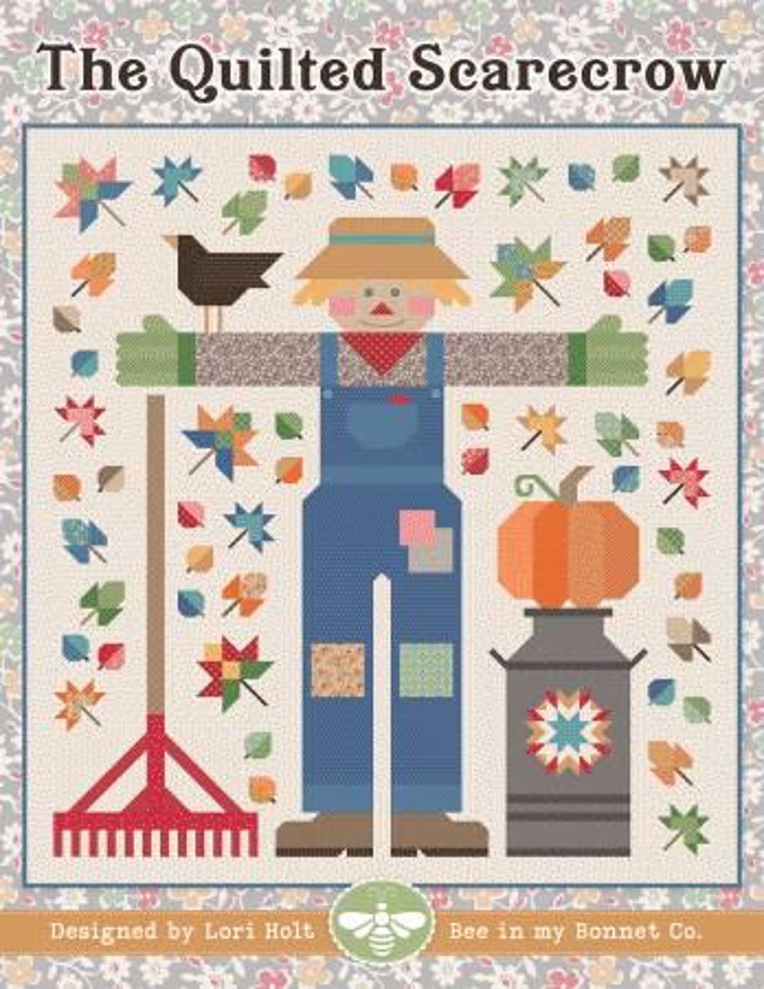 The Quilted Scarecrow Quilt Pattern - Etsy