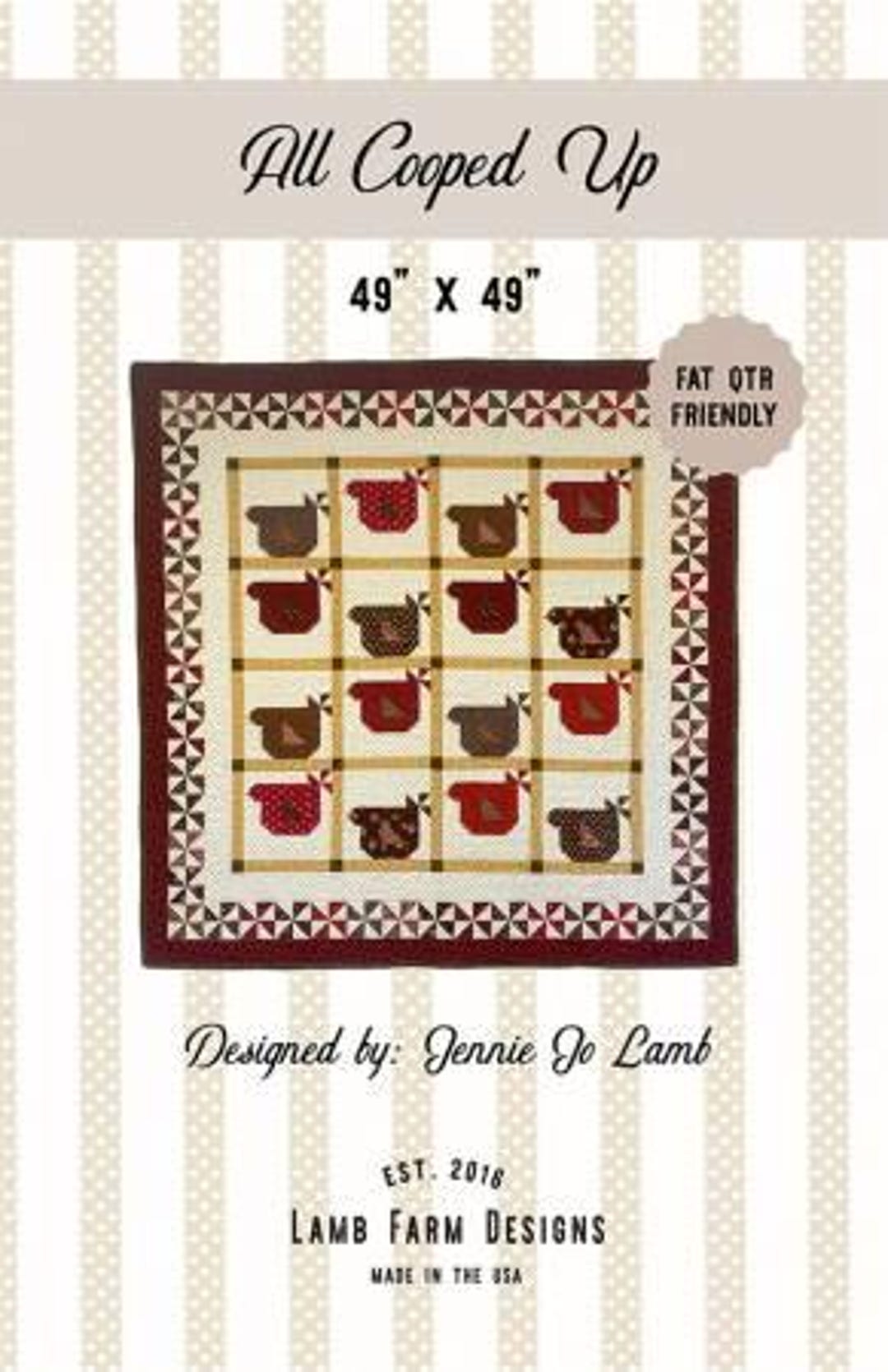 All Cooped up by Lamb Farm Designs - Etsy