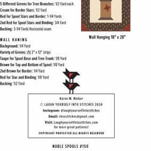 Noble Spools Quilt Pattern - Etsy