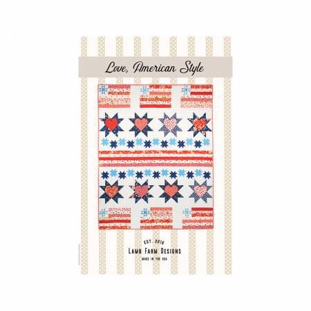 Love, American Style Quilt Pattern - Etsy