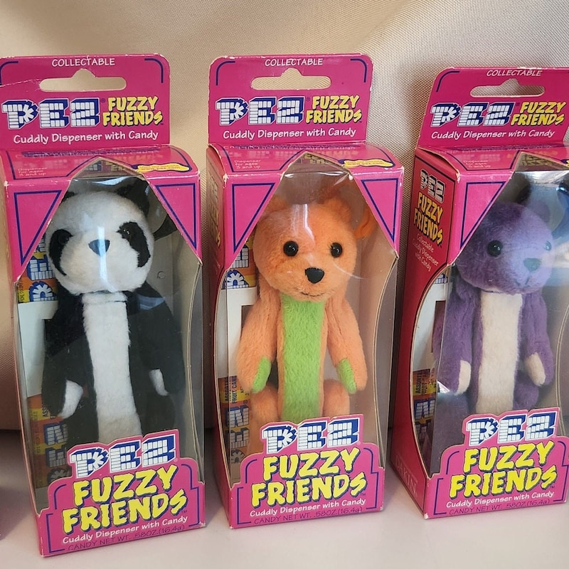 Fuzzy Friends Plush - Etsy
