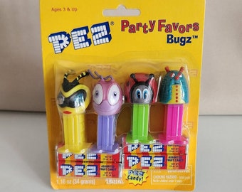 Party Favor Bugz Mini Pez Dispensers Set never Opened - Etsy