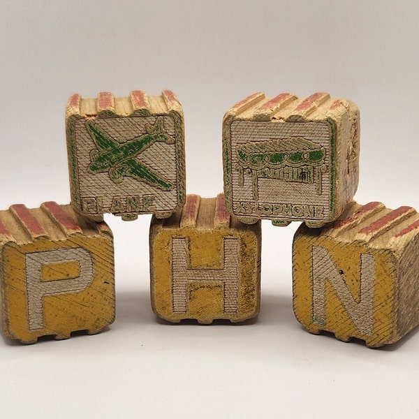 Wooden Interlocking Blocks - Etsy