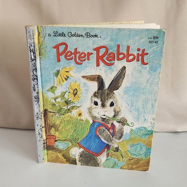 Peter Rabbit Little Golden Book - Etsy