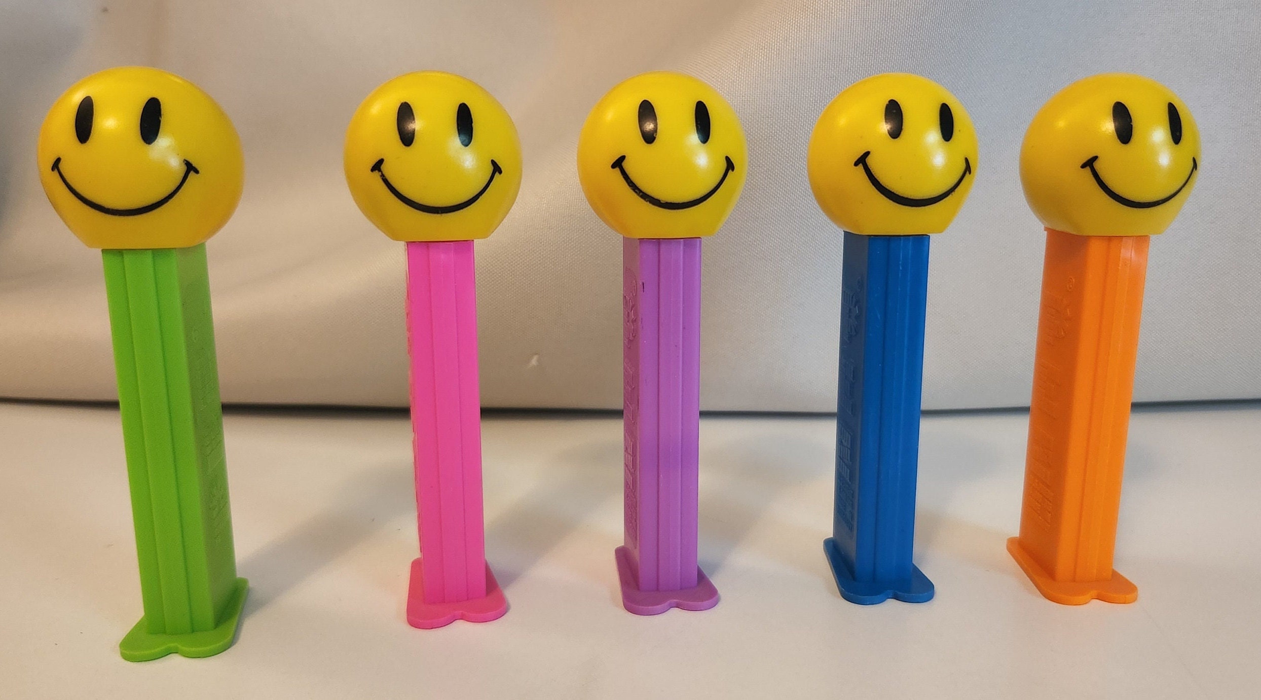 Walmart Smiley Faces Pez - Etsy