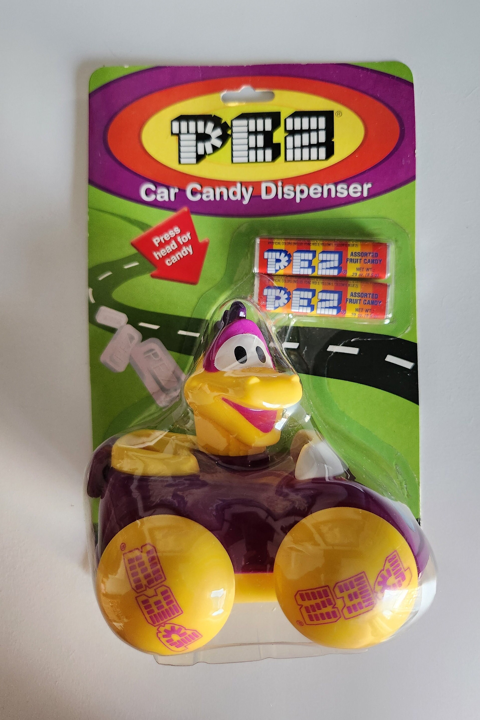 Purple Dinosaur Pez Car Dispenser - Etsy