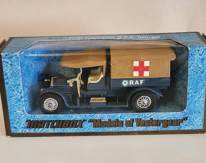1918 Crossley RAF Tender Models of Yesteryear Matchbox Car (Y-13) - Etsy