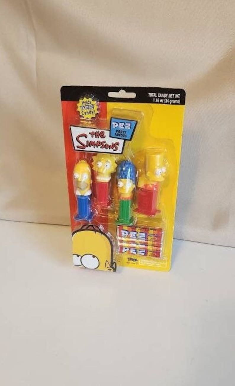 Simpsons Party Favor Mini Pez Dispensers - Etsy