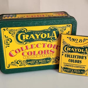 Crayola Collector's Tin 1990 - Etsy