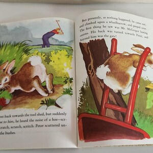 Peter Rabbit Little Golden Book (1970) - Etsy