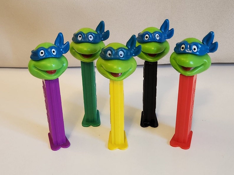 Teenage Mutant Ninja Turtles Pez (smiling Version) - Etsy