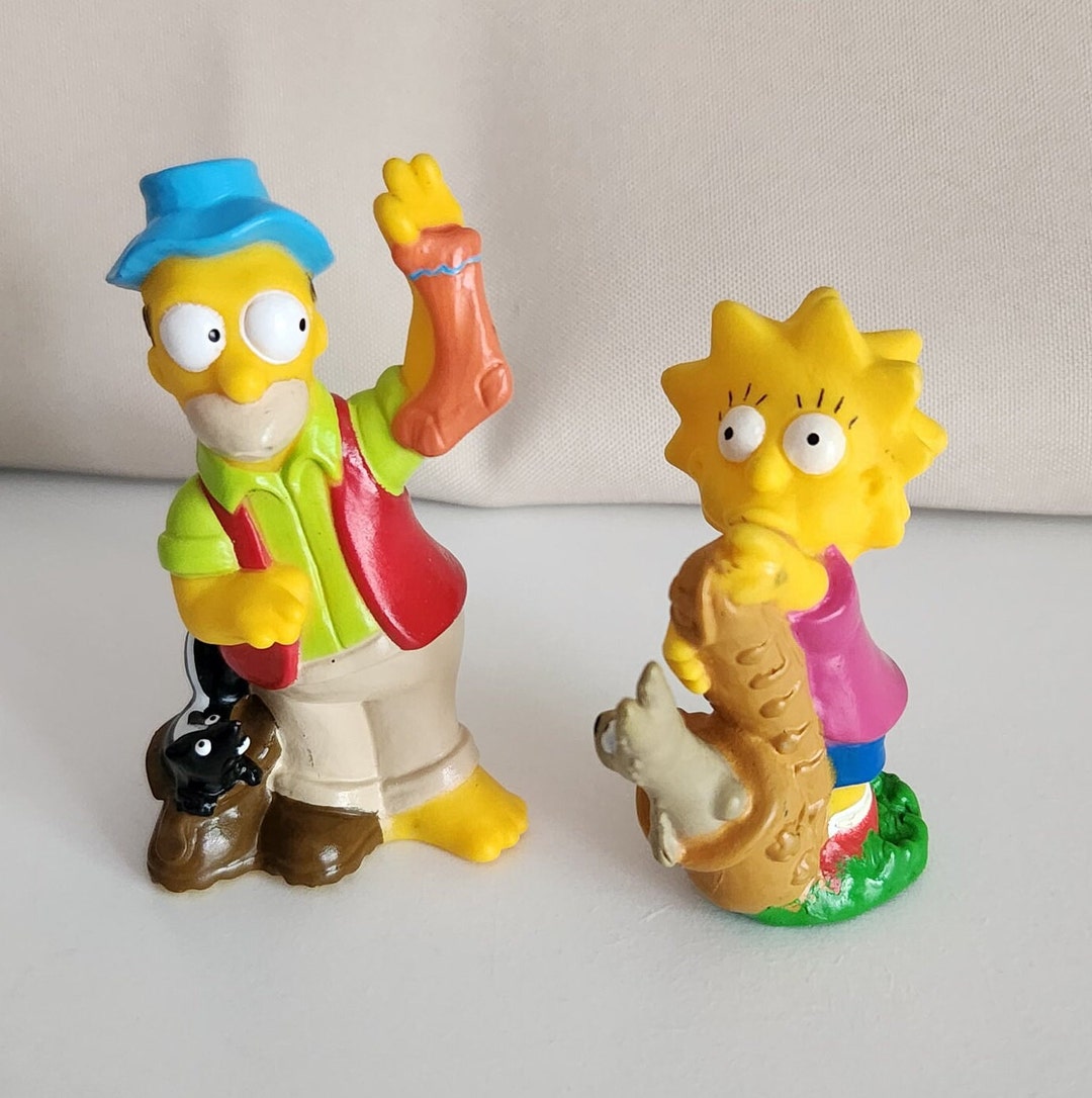 Simpsons Burger King Toys - Etsy