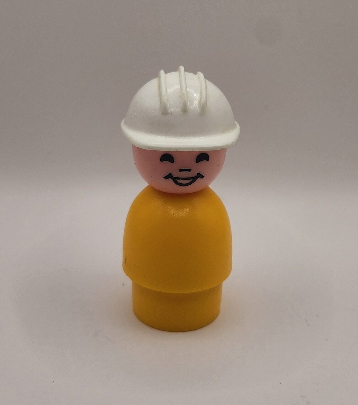 Plastic Fisher Price Big People Figures Construction/firefighter Series ...