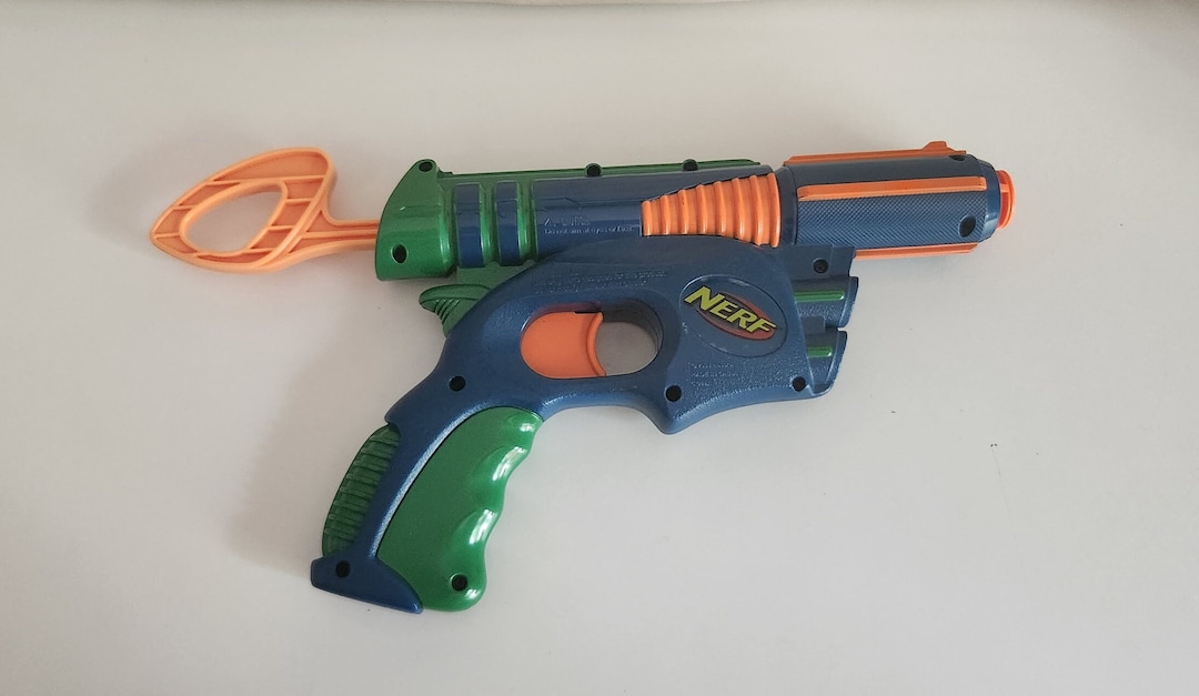 Vintage Nerf Tech Target Single Shot Dart Gun Blaster - Etsy