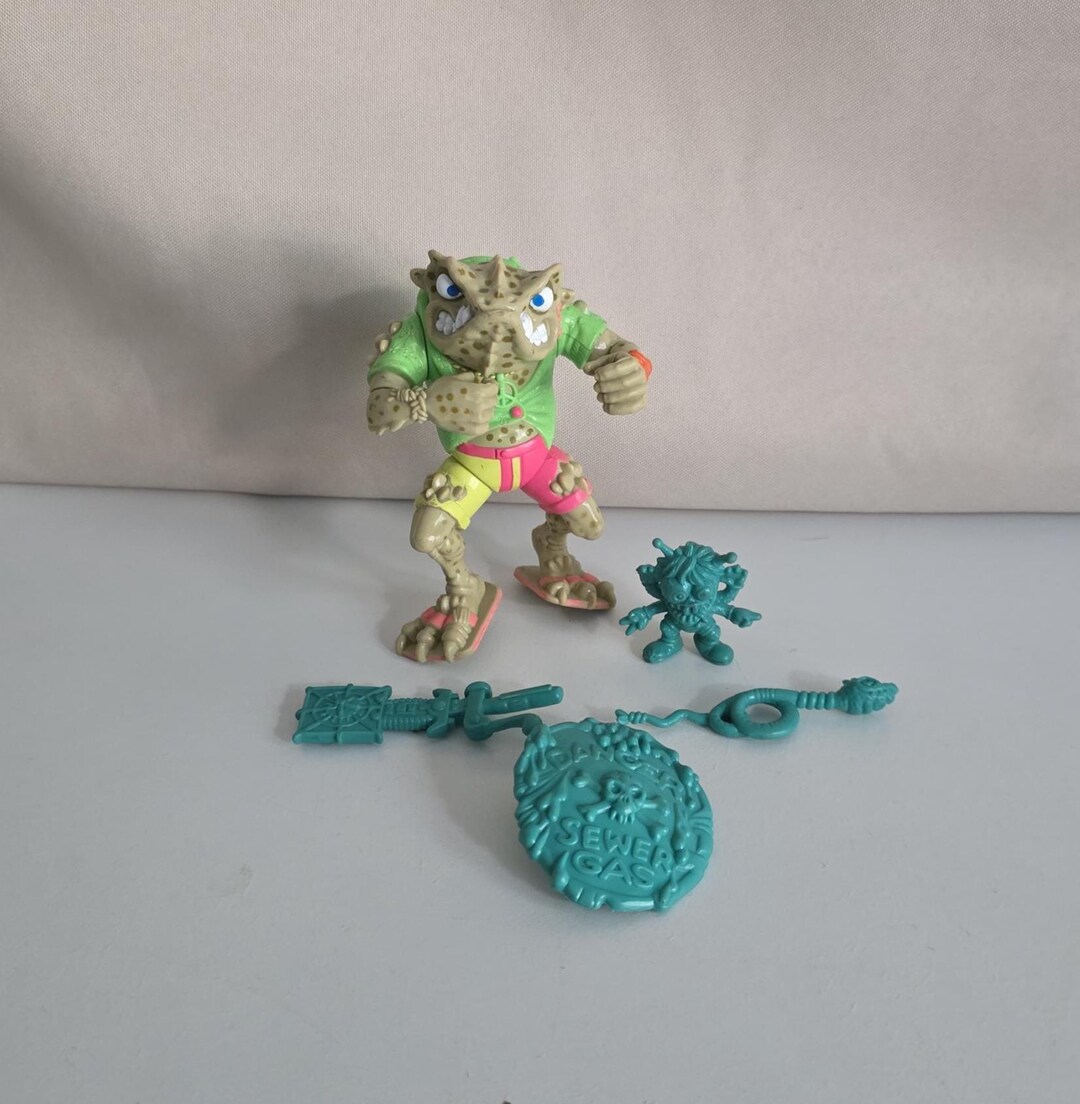 Complete Napoleon Bonafrog Teenage Mutant Ninja Turtles Action Figure ...