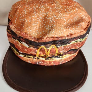 1984 Mcdonald's Big Mac Promotional Painter Hat - Etsy