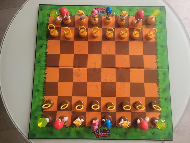 Rare Sega Sonic the Hedgehog 3D Chess - Etsy Australia