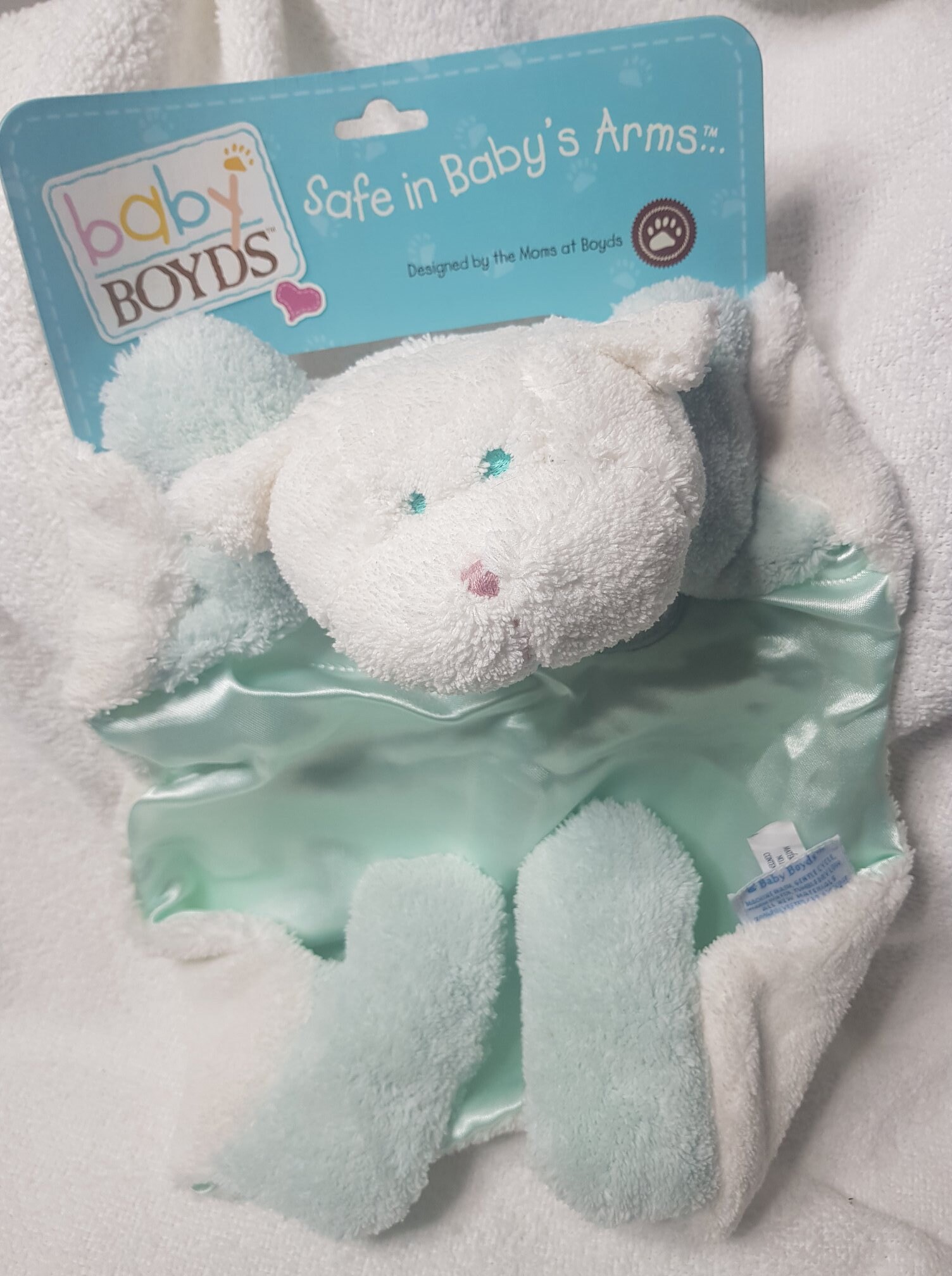 Baby Boyds Bearinap - Boyd Satin Security Blanket Cuddly Blanket Safe ...