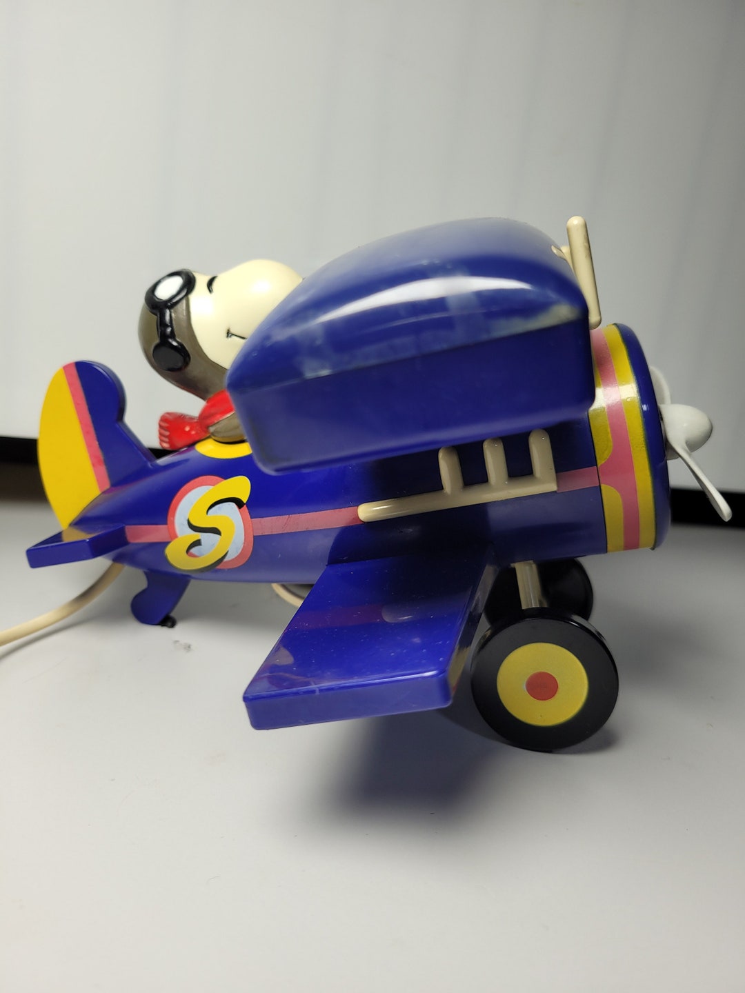 Super Rare Snoopy Airplane Telephone Bi-plane 70s - Etsy