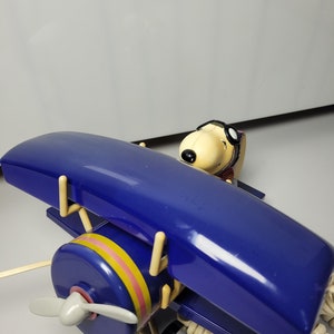 Super Rare Snoopy Airplane Telephone Bi-plane 70s - Etsy